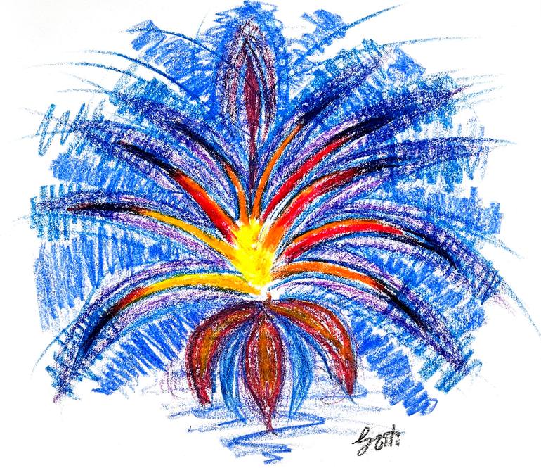 The Breakthrough Drawing by Sati Tamall | Saatchi Art