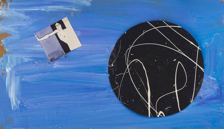 Nowhere at Blue Land Painting by Its Perfect Chaos | Saatchi Art