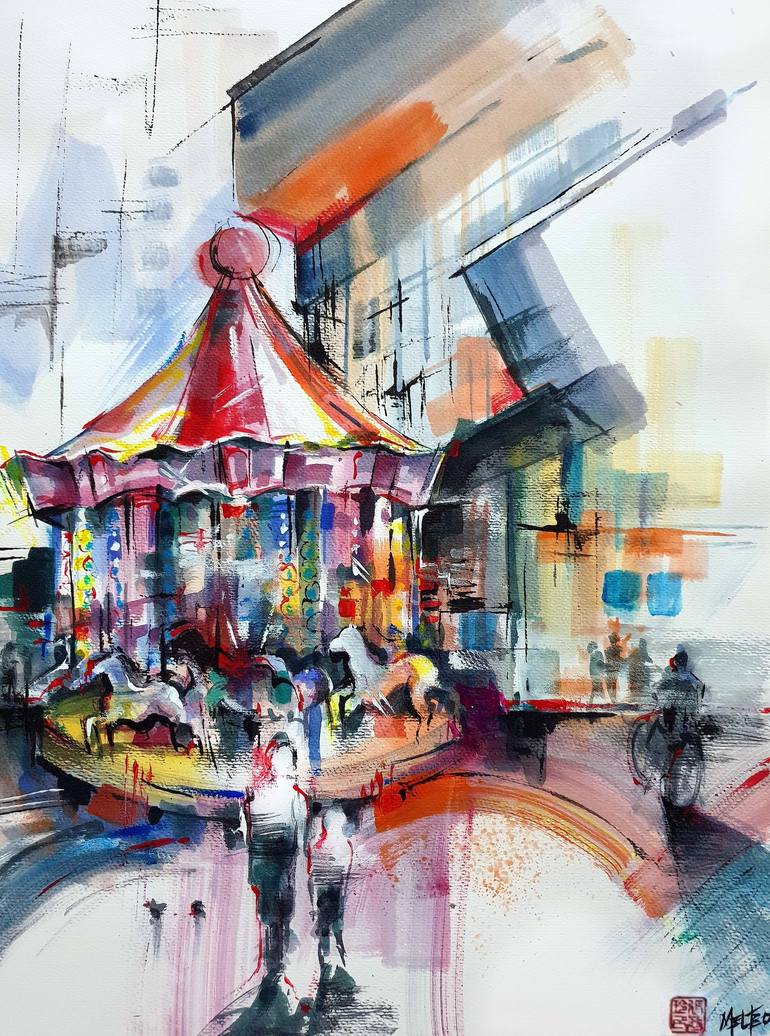 Cheer Painting by Melissa Teo | Saatchi Art