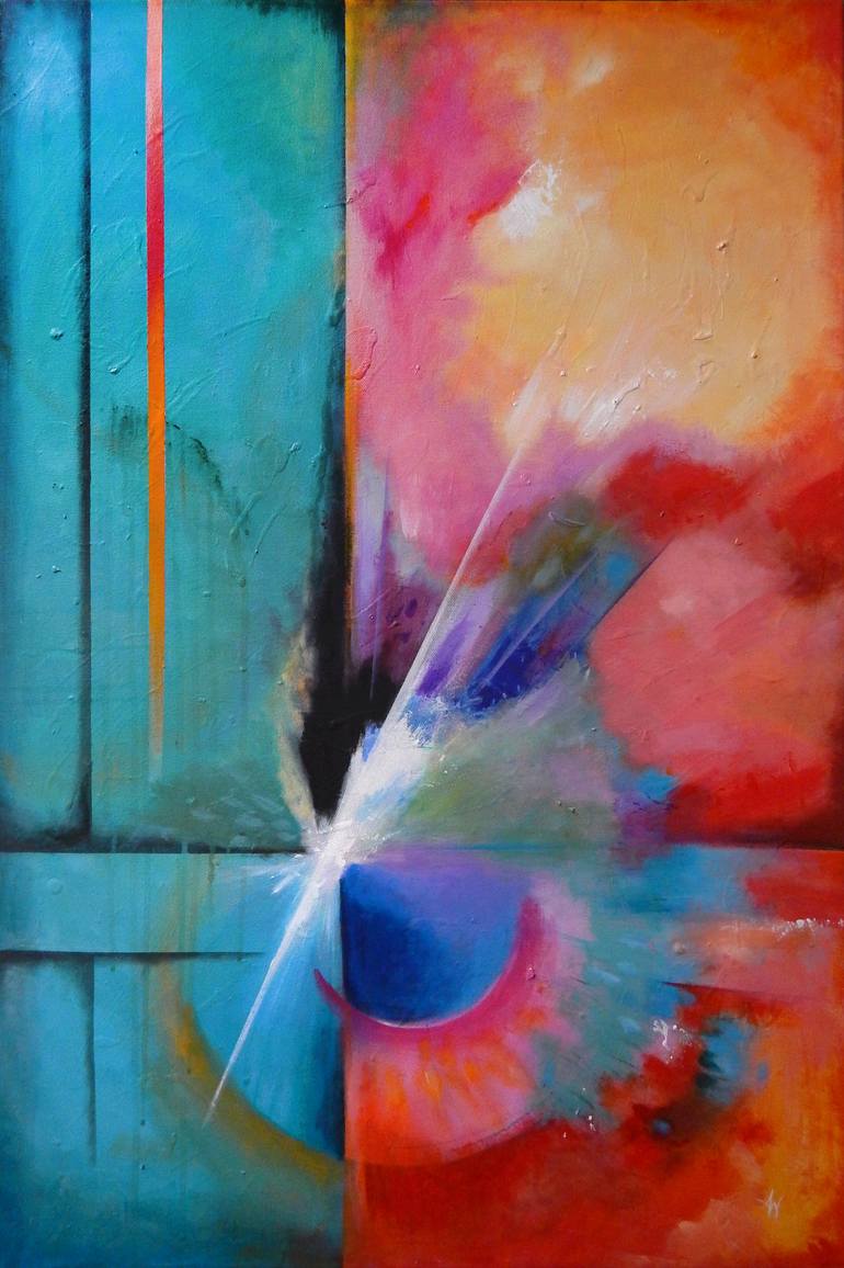 Discovery Painting by Arie Vanderwyst | Saatchi Art