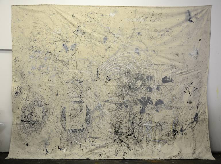 Drop Sheet Painting by Fatima Tayob Moosa | Saatchi Art