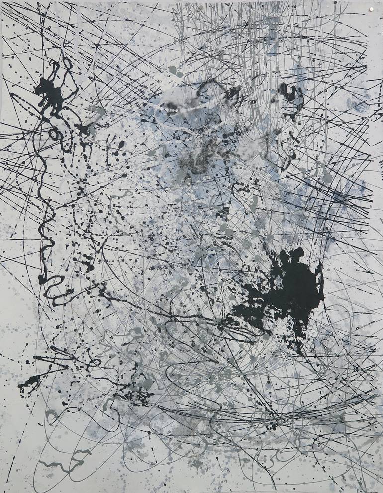 Finding the Flow Painting by Fatima Tayob Moosa | Saatchi Art