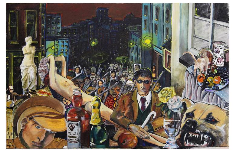 Anthony Keogh - Strike Series - Blind Man Painting by Luke Keogh ...