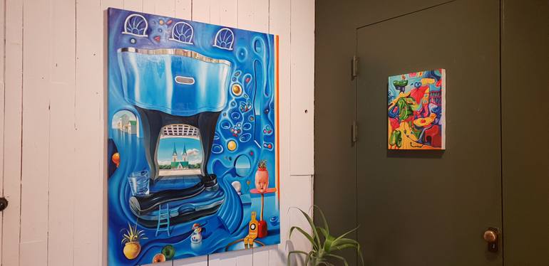 Average expectation Painting by Misung Kim | Saatchi Art