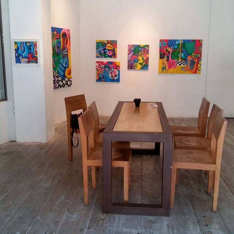 The area of survival Painting by Misung Kim | Saatchi Art