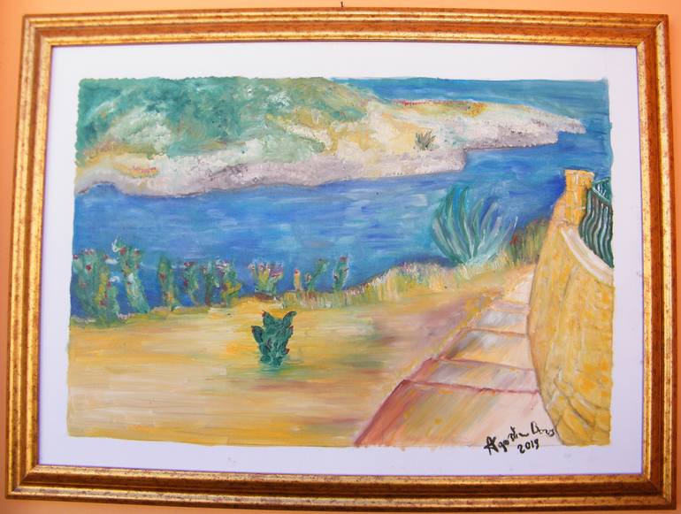 INTORNO A BADISCO 2019 Painting by AGOSTINO BOVE | Saatchi Art