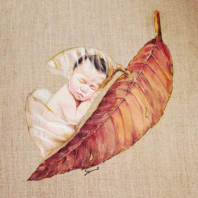 Chrysalide Painting by Sam Semmani | Saatchi Art