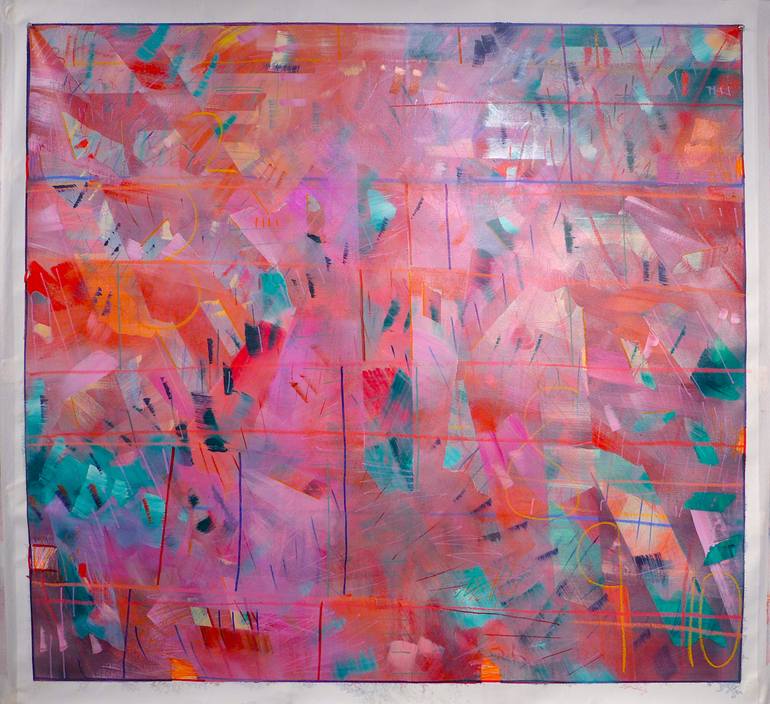 The Color and Stillness of a Found World Painting by Meghan E Hedley ...