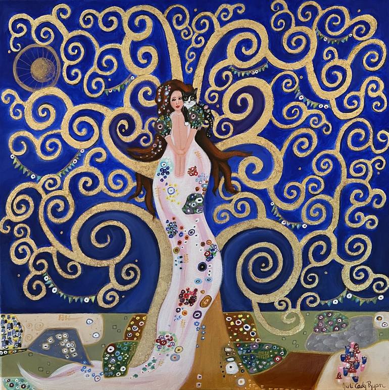 The day she returned to her true self Painting by Juli Cady Ryan ...