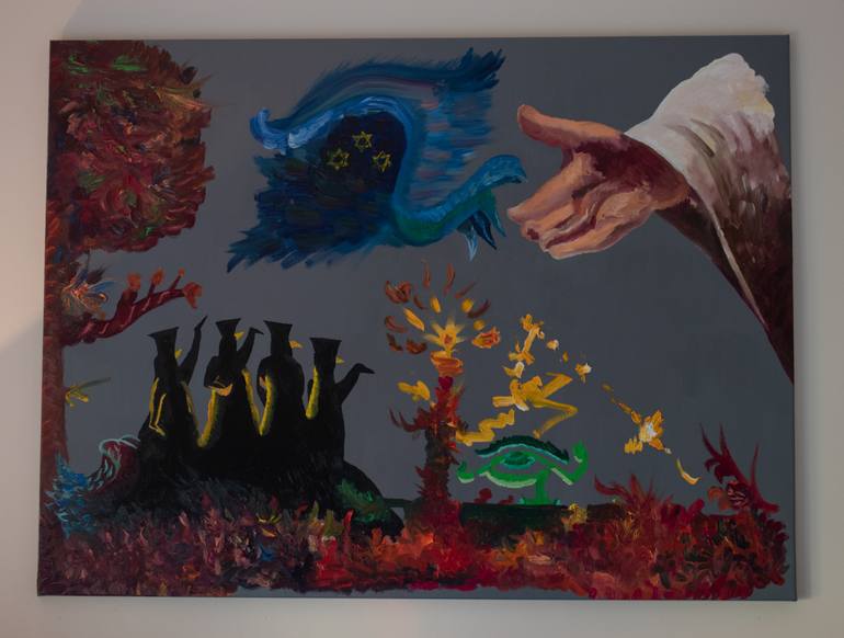 Apothecary Nightfall Painting by Jay Paterson | Saatchi Art