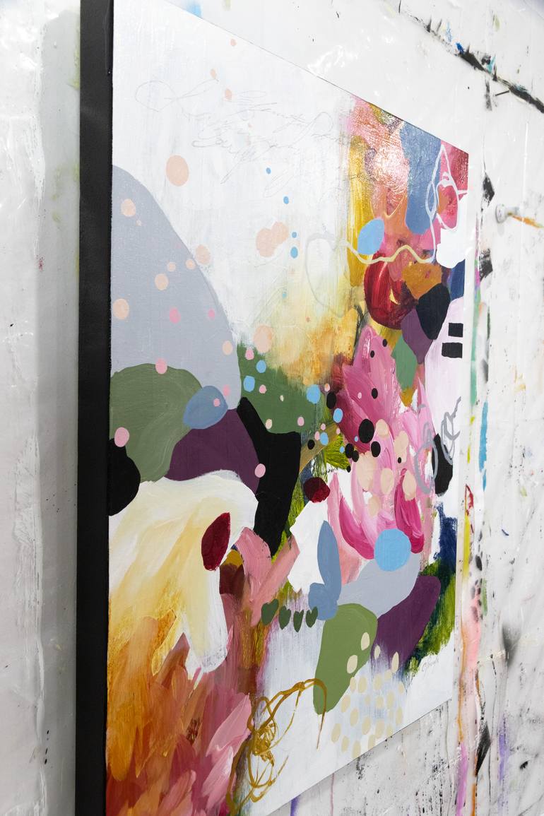 Je te promets (I promise you) Painting by Chantal Proulx | Saatchi Art