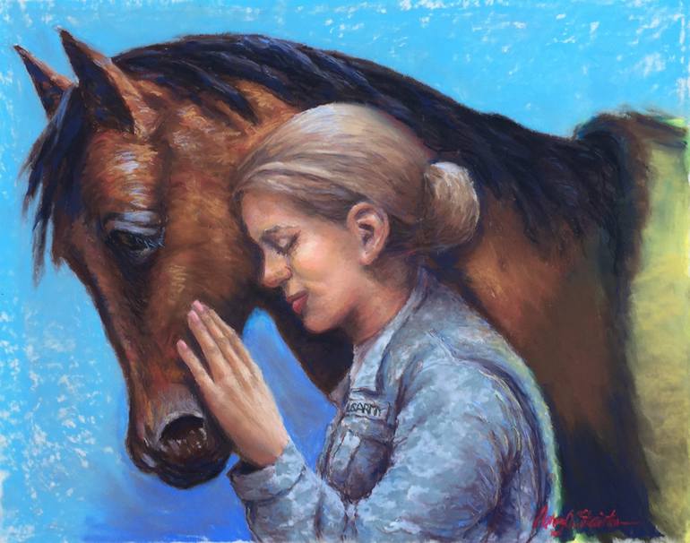 PTSD Healing Painting by Nancy Stainton | Saatchi Art