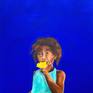 Portrait of Elsa: Portrait of Hope Painting by Elsa Akesson | Saatchi Art