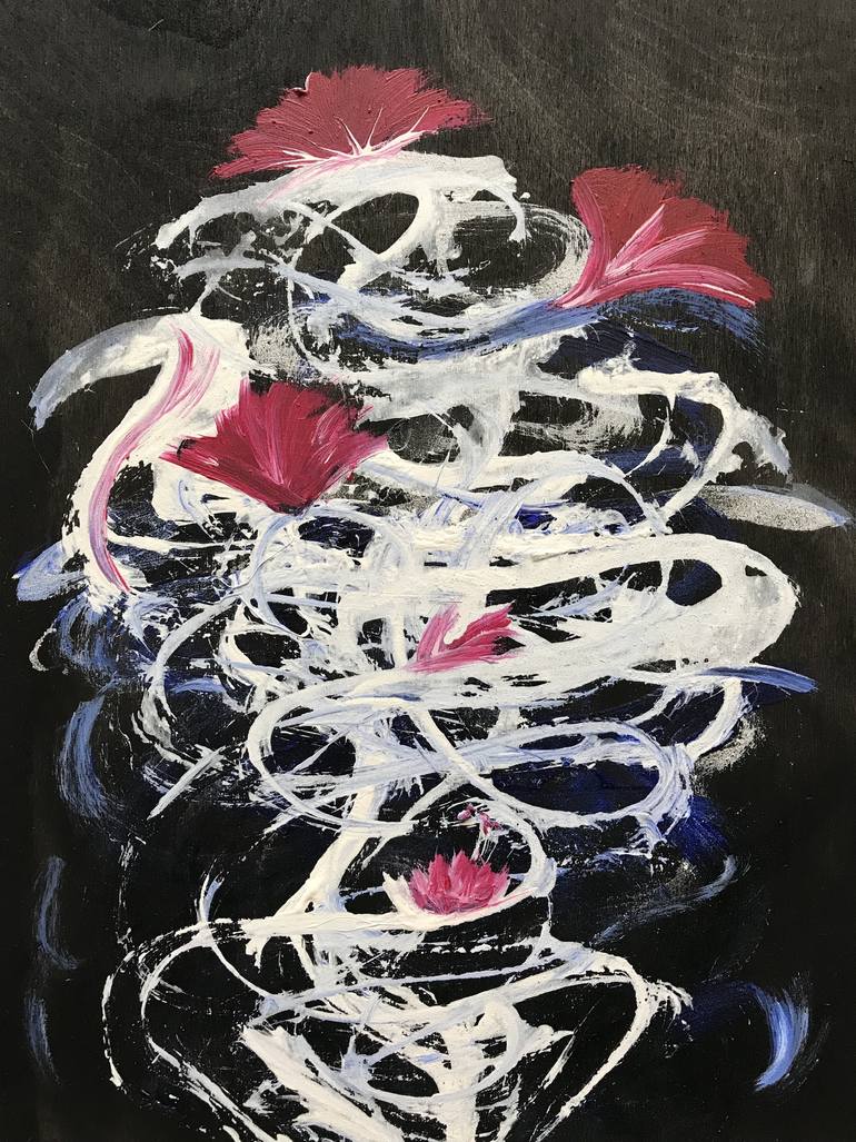 LIFE: Not Just Black and White Painting by Aimee Britten | Saatchi Art