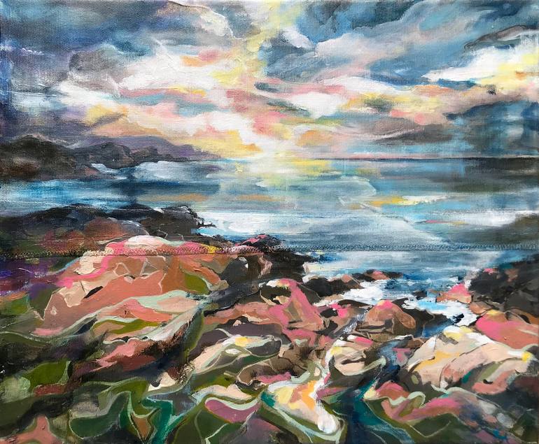 Orizzonte Painting by Kelly Allison | Saatchi Art