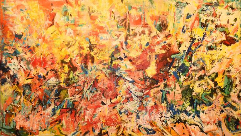 WHEN PASSION GETS DRIVEN BY LOVE Painting by MOLLY SANDHU Rajwant Kaur ...