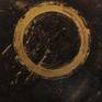 Golden Enso Painting by Alex Givka | Saatchi Art