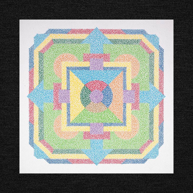 Mandala 01.16.08 (Parade of planets) Painting by Rustam Yusupov ...