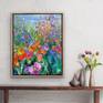 Wild Flowers By The Sea Painting by Maria-Victoria Checa | Saatchi Art