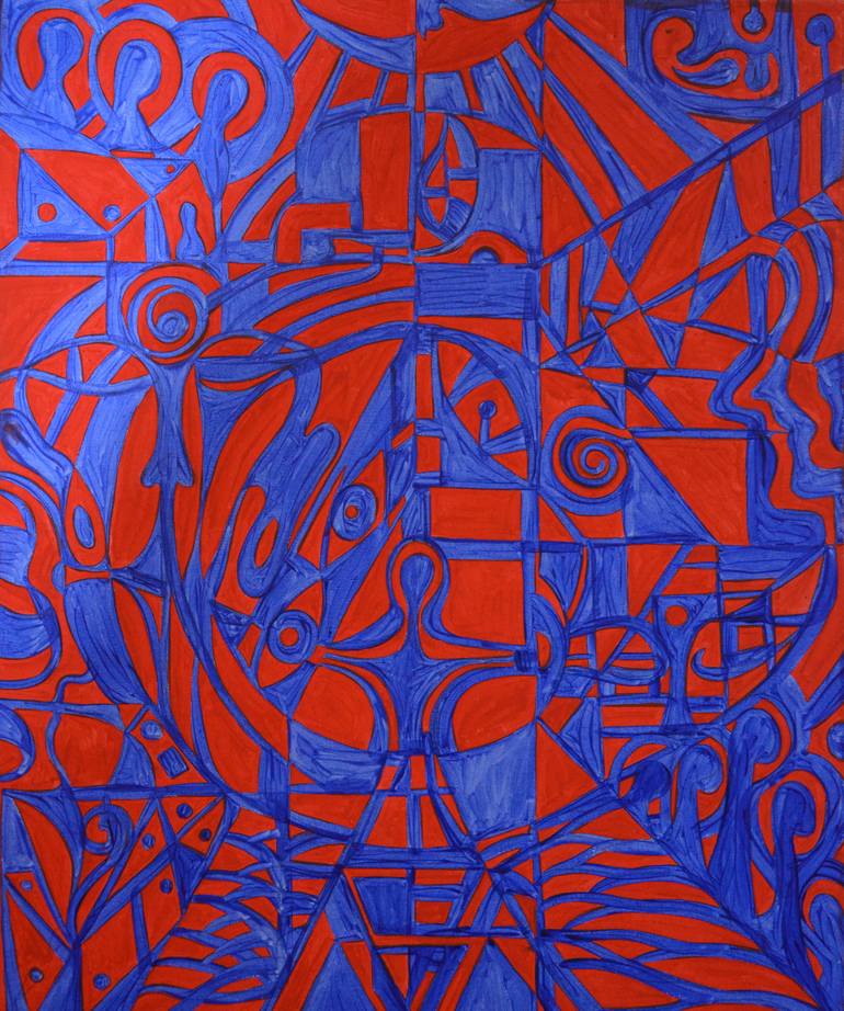 Unity Painting by Aleksa Iliashenko | Saatchi Art