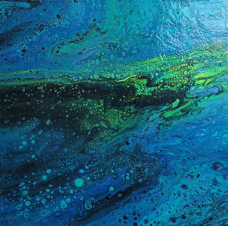 LA MER D'ETOILES Painting by Sarah Ivars | Saatchi Art