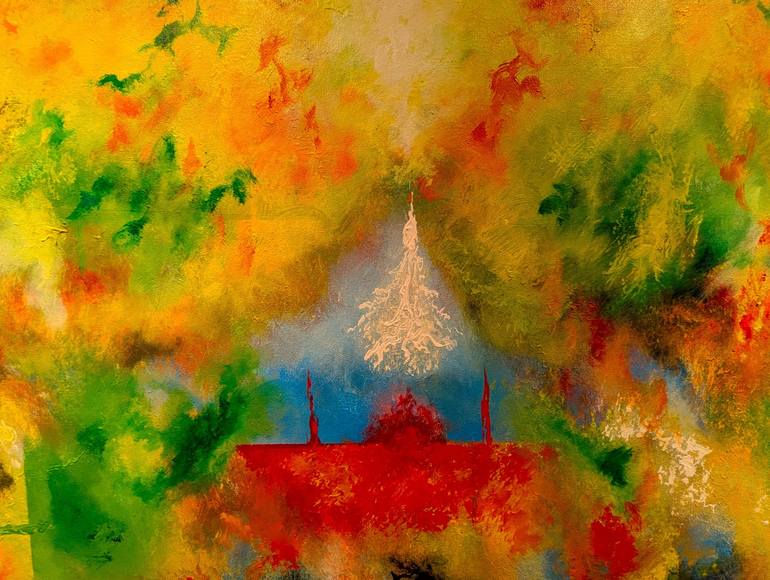 Photosynthesis a new beginning, Painting by Romeo Dobrota | Saatchi Art