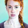 Nora Kim Painting by Herman Tjepkema | Saatchi Art
