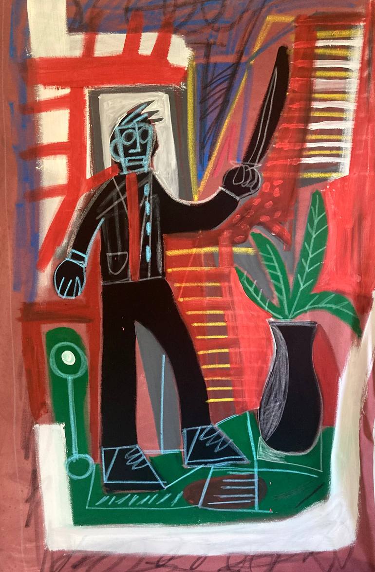 Better Mercutio 5 Painting by Robert Langley | Saatchi Art