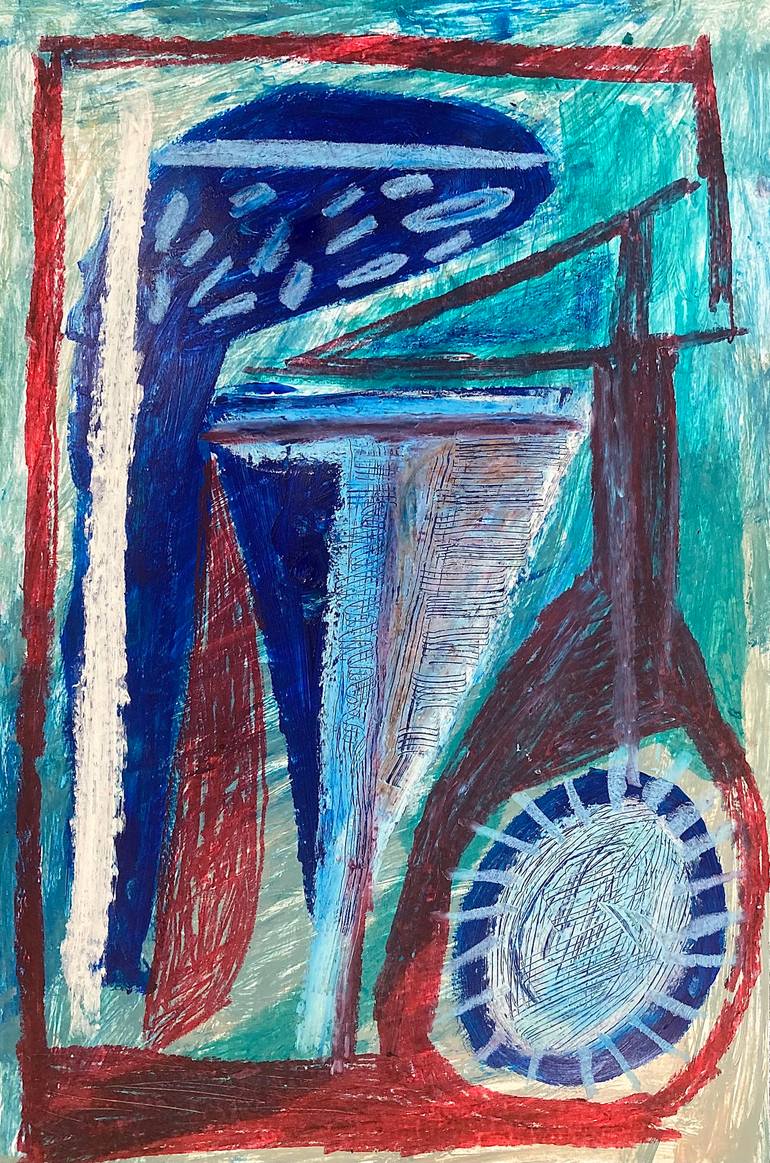 Visualizer 3 Painting by Robert Langley | Saatchi Art