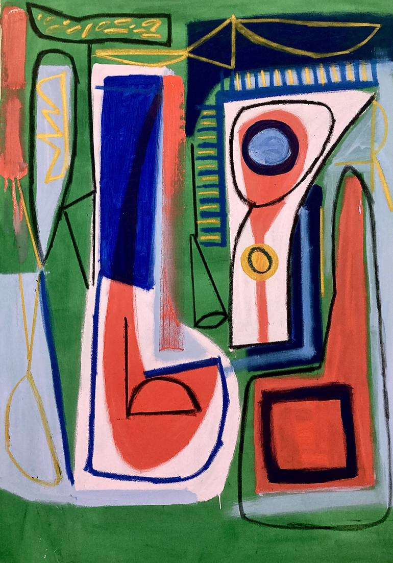 Rango 9 Painting by Robert Langley | Saatchi Art