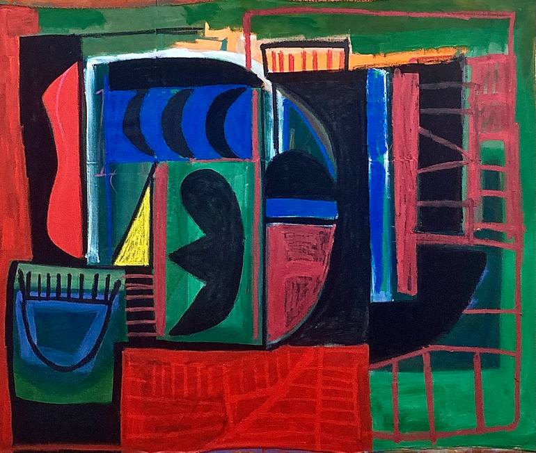 Hot Rize 7 Painting by Robert Langley | Saatchi Art