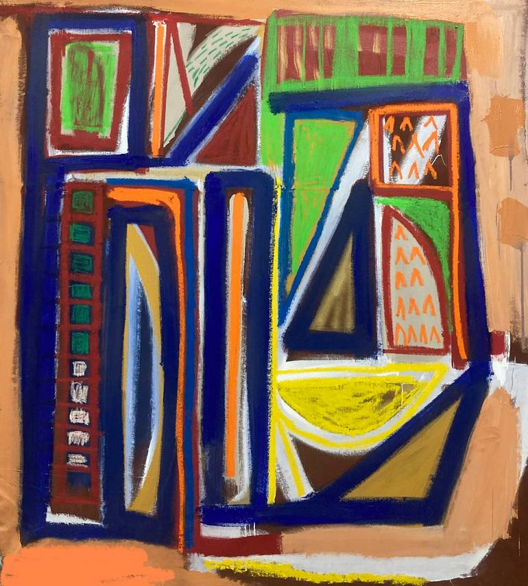 Guale 10 Painting by Robert Langley | Saatchi Art
