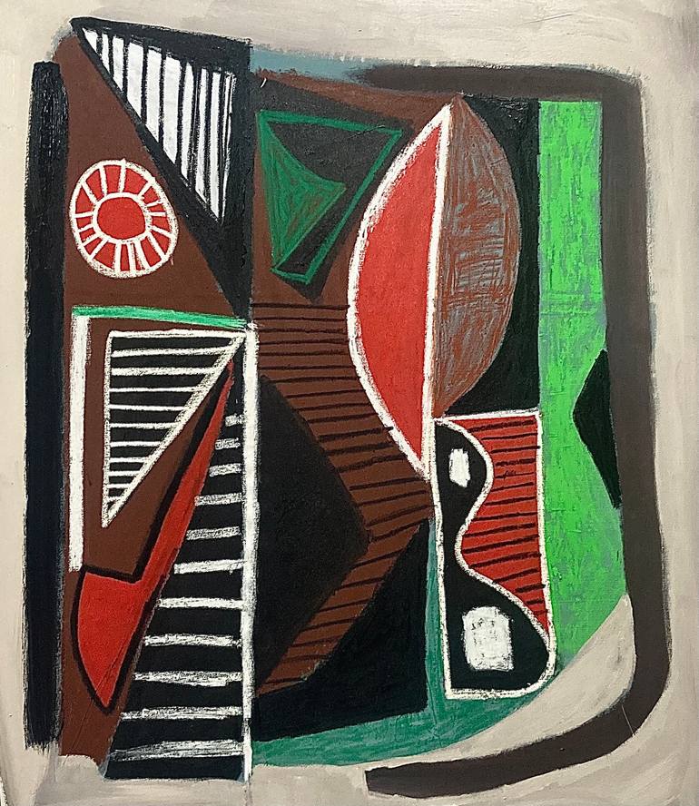 Guale 26 Painting by Robert Langley | Saatchi Art