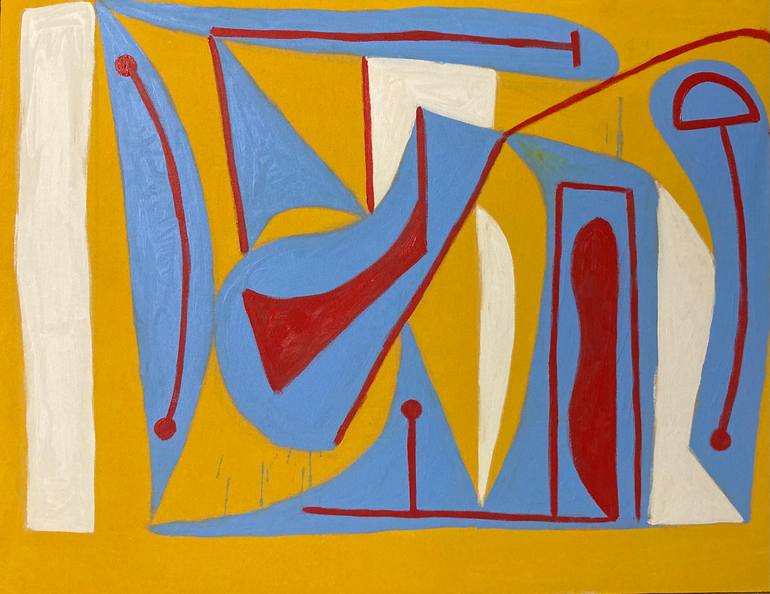Chaga 4 Painting by Robert Langley | Saatchi Art