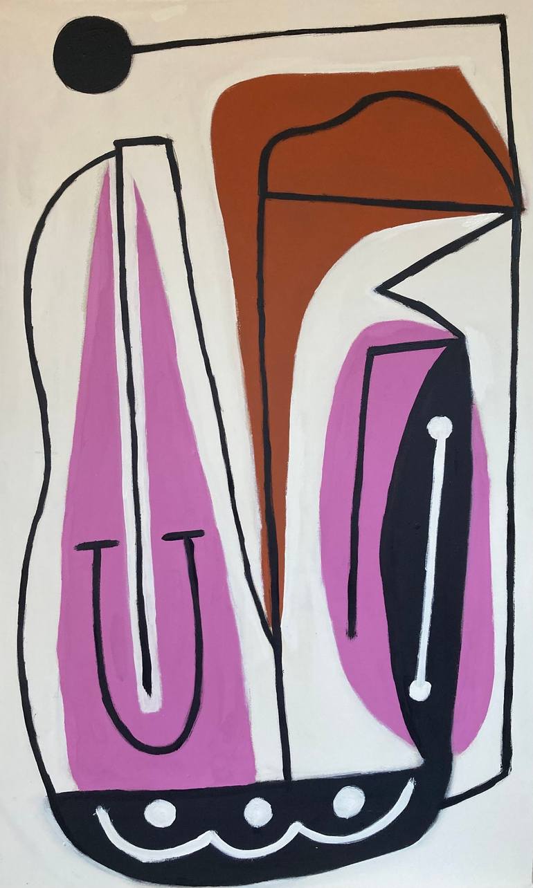 Chaga 6 Painting by Robert Langley | Saatchi Art