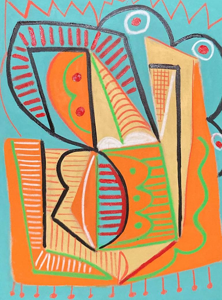 Chaga 8 Painting by Robert Langley | Saatchi Art