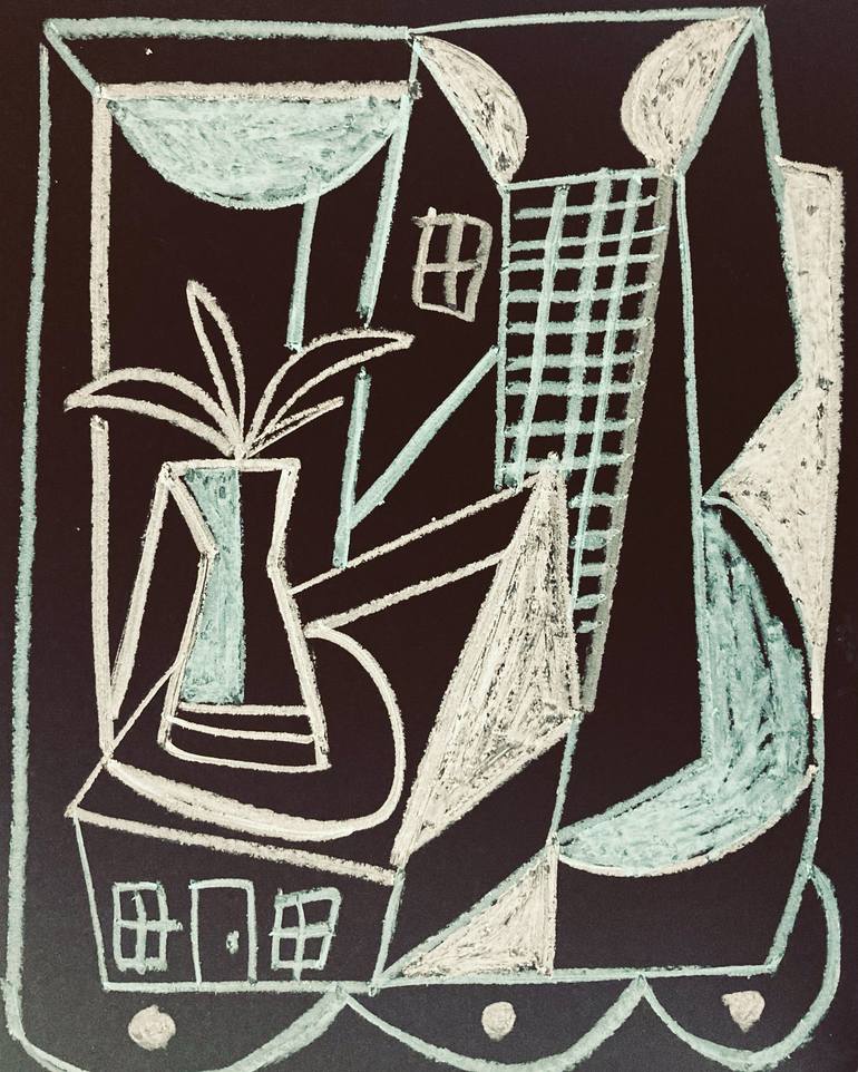 Kiko’s Daydream 4 Drawing by Robert Langley | Saatchi Art