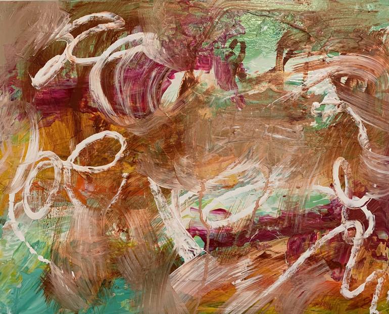 Circles 3 Painting by Sherry Dever Art | Saatchi Art