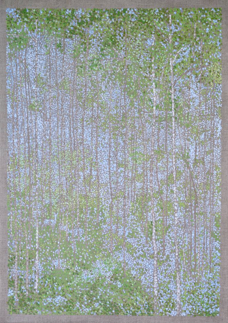 Dancing life II Painting by angus hampel | Saatchi Art