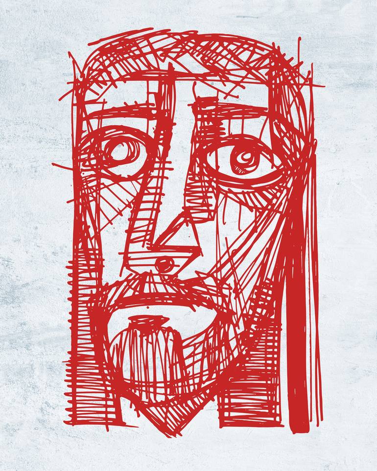 Jesus Christ Passion Mixed Media by Bernardo Ramonfaur | Saatchi Art