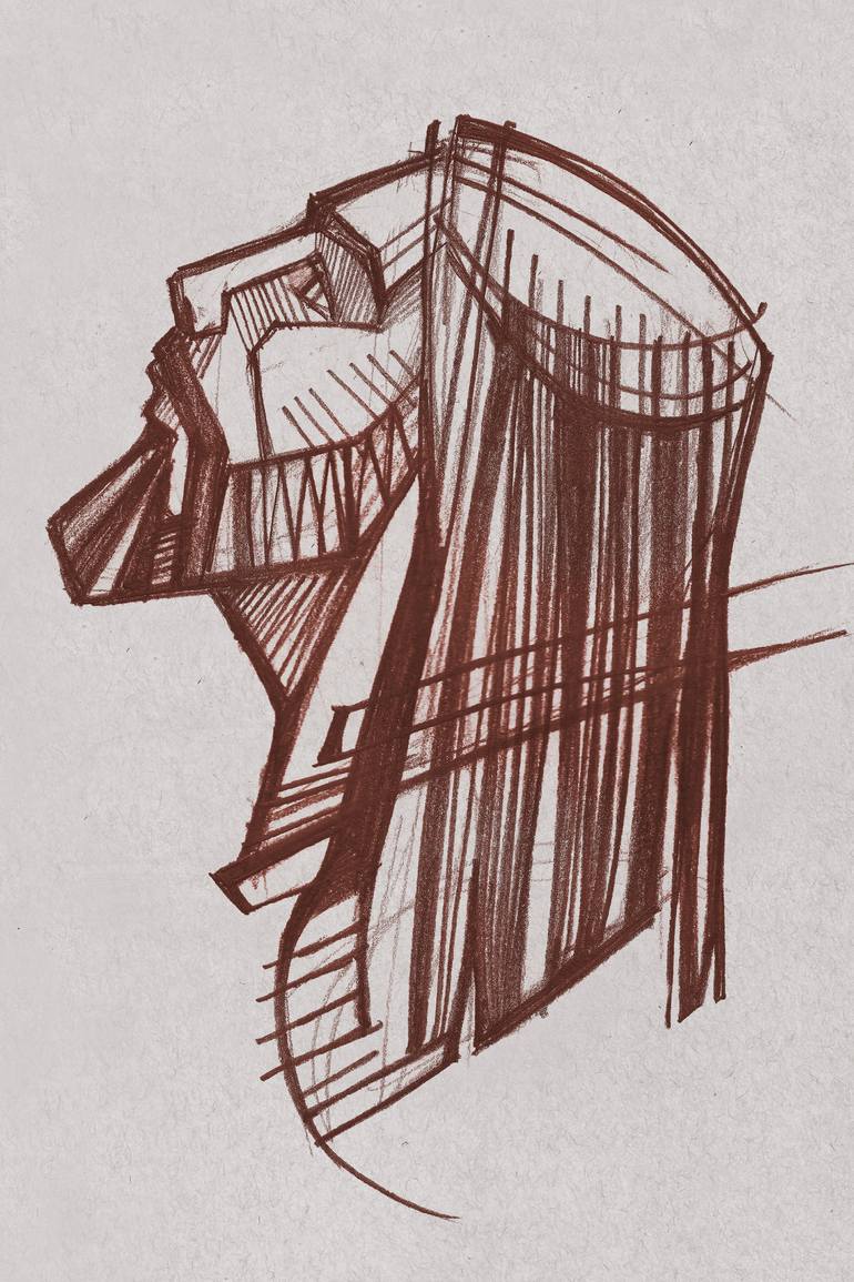 Jesus Christ Face Mixed Media by Bernardo Ramonfaur | Saatchi Art