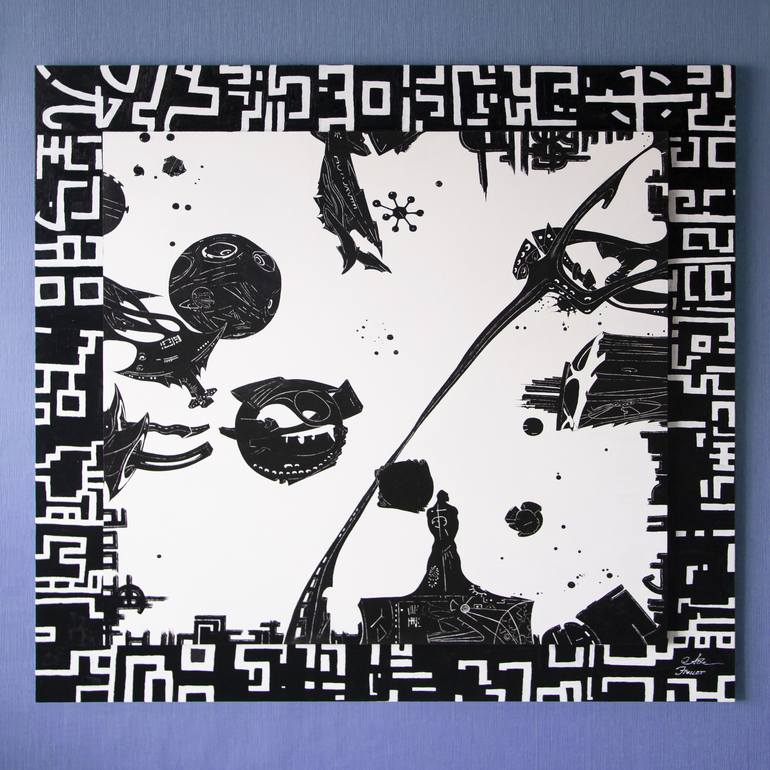 Egoist Painting by Yuriy Tryapitsyn | Saatchi Art