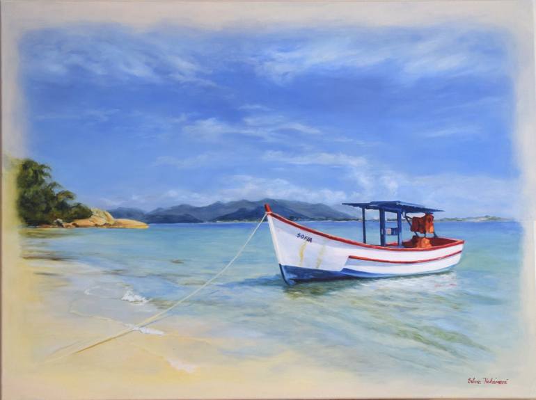 Dream of next summer Painting by Silvia Haban | Saatchi Art