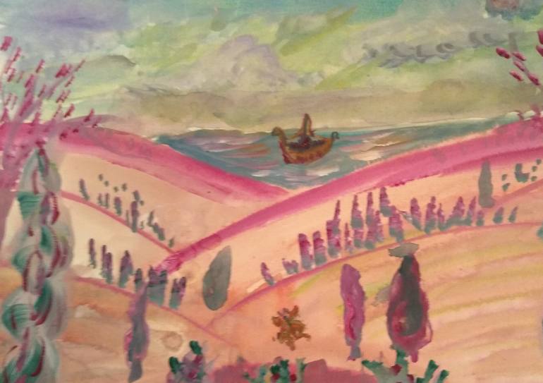 Pastel moments Painting by Vicki Neale | Saatchi Art