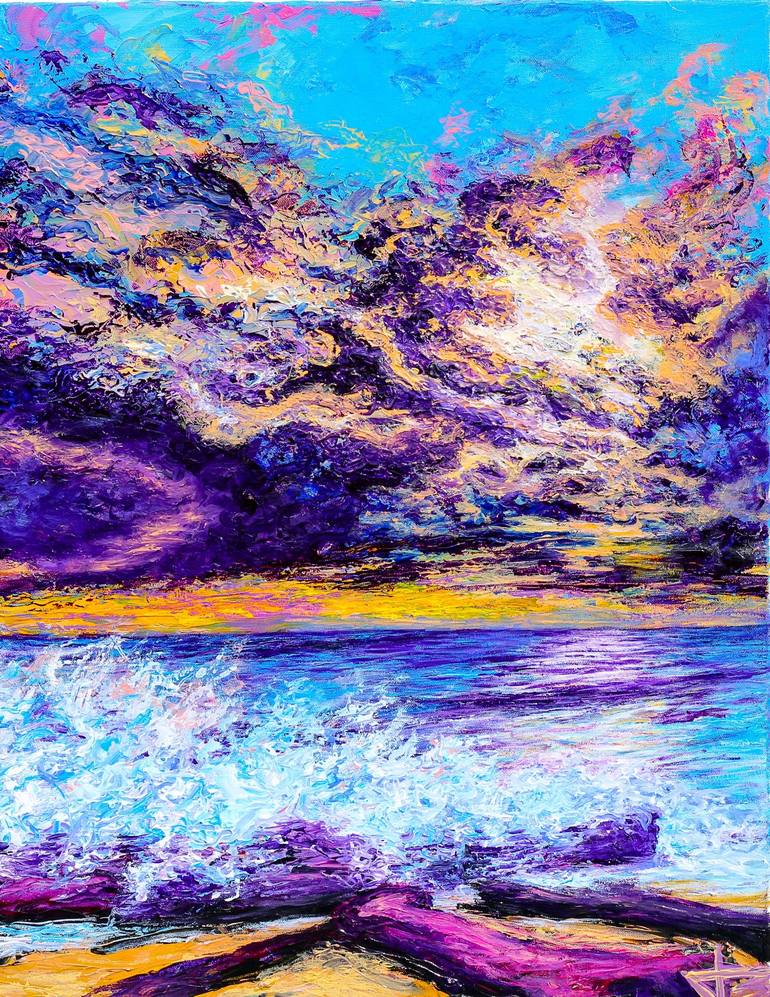 Beautiful Crash Painting by Joshua Blankinship | Saatchi Art