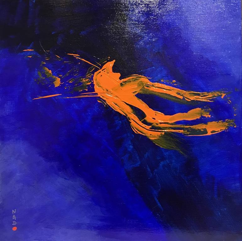 LAVA Painting by NAD O NADINE ROTH | Saatchi Art