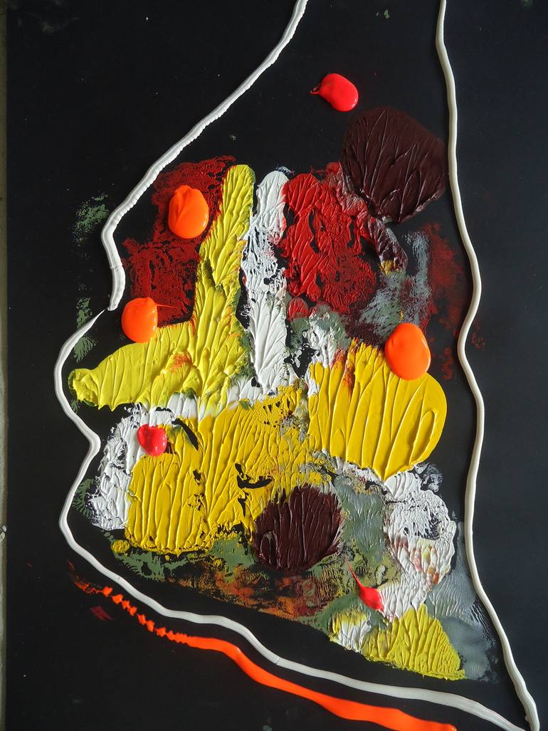 Series of abstract paintings Melancholy 2013 #2 Painting by Roman ...