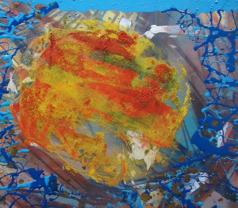 Series of abstract paintings Melancholy 2013 #5 Painting by Roman ...