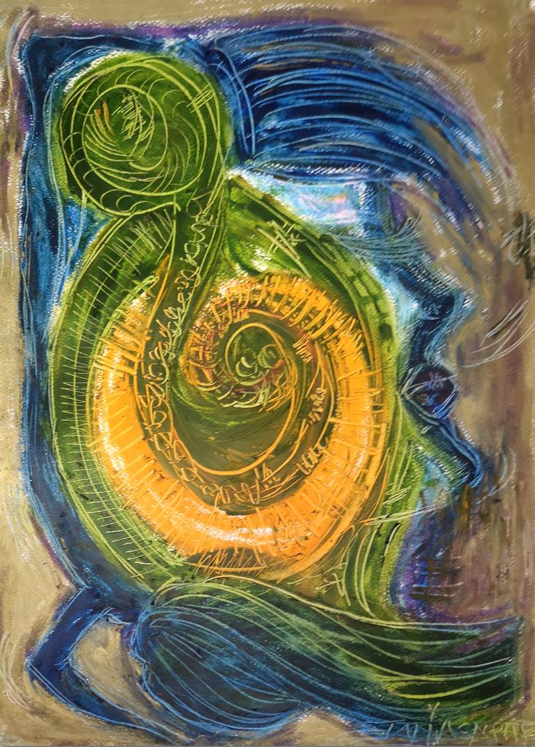 Slow, slow, slow you can go. Painting by Tania Sacrato | Saatchi Art