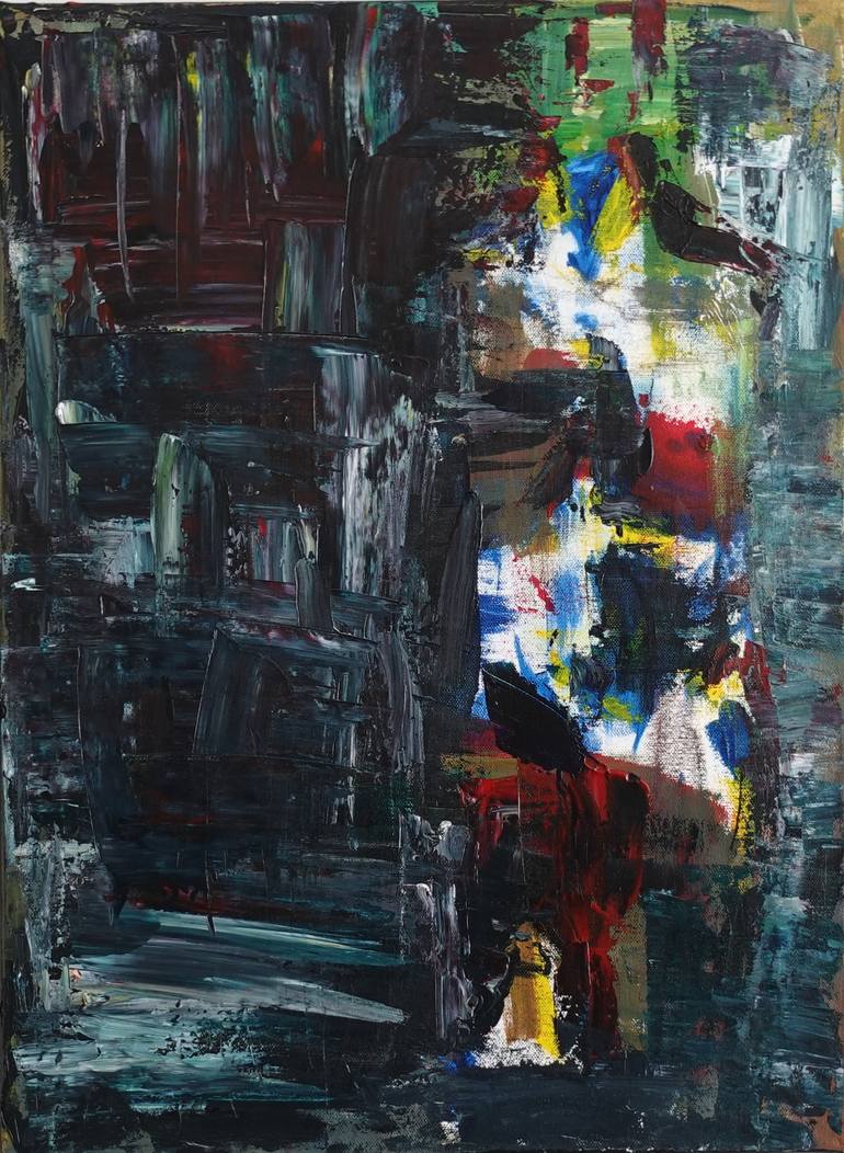 Colour experiment: Colour Blind Painting by A W-Lung | Saatchi Art